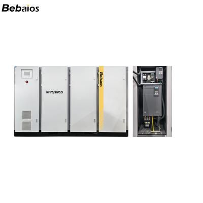China Class 0 12.3m3/min Oil Free Screw Air Compressor For Laboratory Electronics for sale