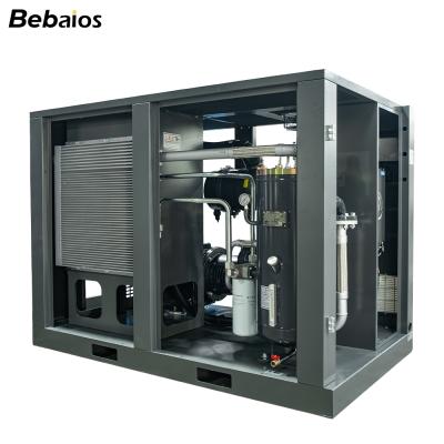 China Two Stage Rotary Air Compressor Constructed to Deliver Consistent Air Pressure and Withstand Industrial Workload Demands for sale