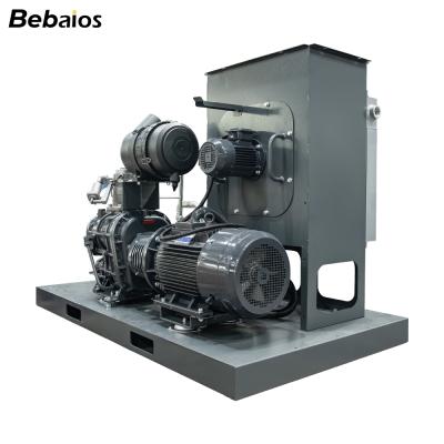 China 220kW Two-Stage Rotary Screw Air Compressor with High-Efficiency IE5 Motor for 30% Power Savings for sale