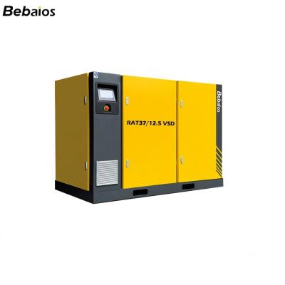 China Industrial Two Stage Screw Air Compressor 37KW With Variable Frequency Control for sale