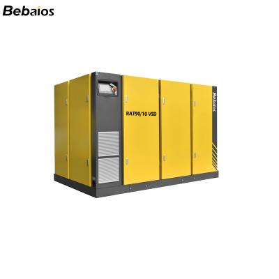 China Precision Engineered Two Stage Rotary Air Compressor 1.25 MPa 17 m3/min Air Delivery for sale