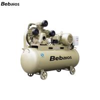 China Bebaios 7.5kW 25bar Industrial Piston Air Compressor 830L/min 250L Tank for sale