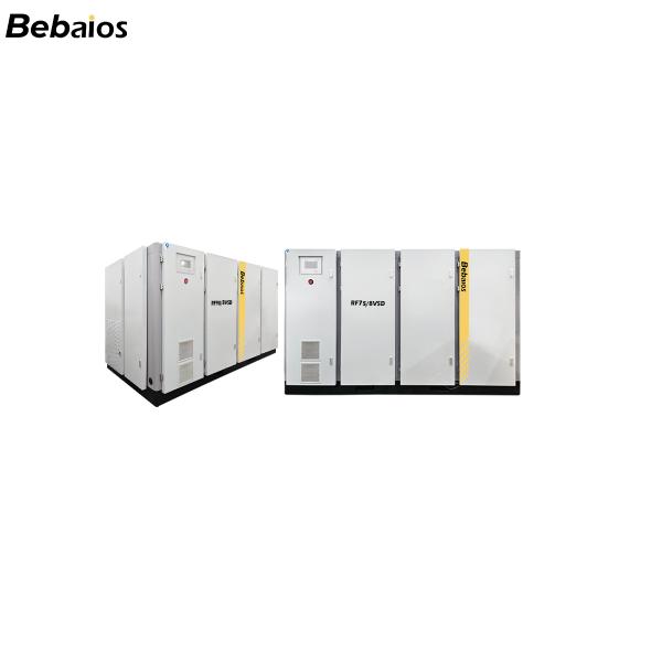 Quality 55kW / 75hp Quiet Oil Free Air Compressor Class 0 Certified Energy Efficiency for sale