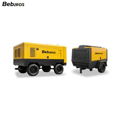 China RAD400-13 Portable High Pressure Diesel Screw Air Compressor with 12 m³/min Volume Flow and 1.3 MPa Working Pressure for sale