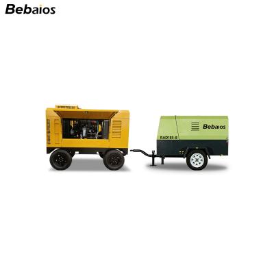 China RAD220II-18/18(20/14) Two-Stage Diesel Screw Air Compressor with 220HP Yuchai Engine and Dual Mode Operation for High Pressure Applications for sale
