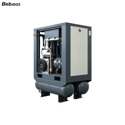China Integrated Screw Air Compressor with High Pressure 1.6 MPa Permanent Magnet Variable Frequency Drive for Laser Cutting for sale