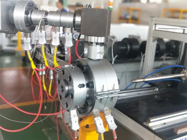 40m/Min Round Drip Irrigation Pipe Production Line / Drip Irrigation Tube Extrusion Line