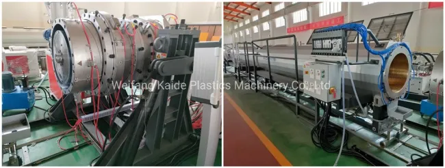 Plastic PE Pipes Production Line / Good Quality PE Pipe Manufacturing Machine