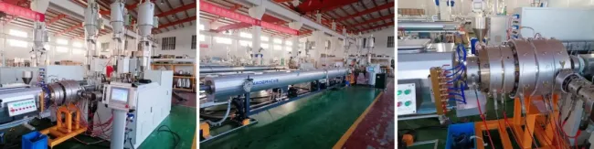PP Soundproof Drainage Pipe Production Line