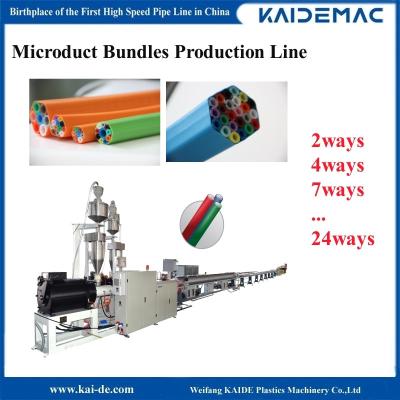 Cina Macchina per la produzione di tubi a microdotti a nucleo di silicio in HDPE 120 m/min in vendita