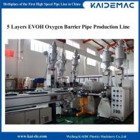 China Five Layers Oxygen Barrier PERT EVOH Pipe Extrusion Line / Pipe Production Line for sale