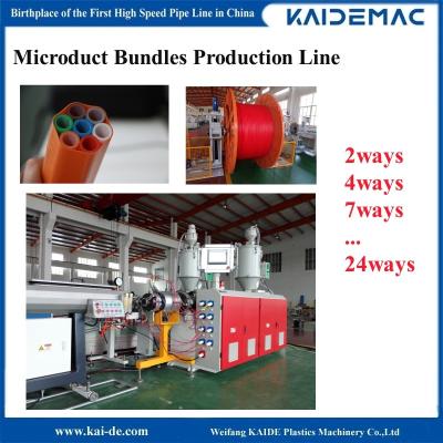 Cina Linea di estrusione di fasci di microdotti a fibra ottica 5 - 16 mm 120 m/min in vendita