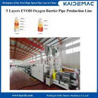 China Five Layers Oxygen Barrier PE / PEX Pipe Making Machine 60m/min for sale