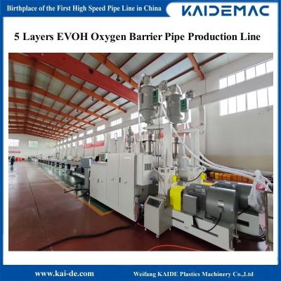 Cina PERT PEX Cinque strati EVOH Pipe Production Line 16 - 32mm in vendita
