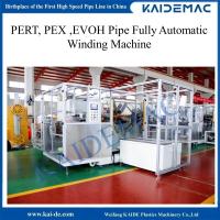China PE PERT PEX Corrugated Pipe Coiler / Fully Automatic Coiler Winding Machine for sale