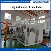 China PE PERT PEX Corrugated Pipe Coiler / Fully Automatic Coiler Winding Machine for sale