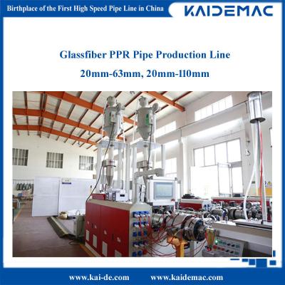 Cina Macchina per la fabbricazione di tubi PPR rinforzata con fibre di vetro/linea di produzione di tubi PPR/estruttore di tubi 30 m/min in vendita