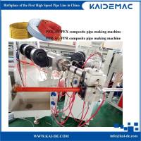 China Al-Plastics Overlapped Welding Machine / Pert-Al-Pert Pipe Making Machine Line for sale