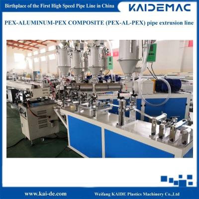 Cina Linea di produzione di tubi compositi per saldatura sovrapposta PEX-AL-PEX / PERT-AL-PERT in vendita