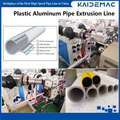 Cina Linea di produzione di tubi compositi per saldatura sovrapposta PEX-AL-PEX / PERT-AL-PERT in vendita