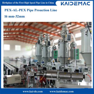 Cina PE / PERT Pex-Al-Pex Pipe Making Machine Pipe Overlapped Welding Machine in vendita