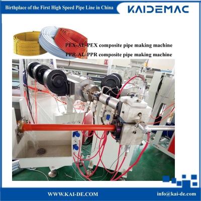 Cina PE / PERT Pex-Al-Pex Pipe Making Machine Pipe Overlapped Welding Machine in vendita
