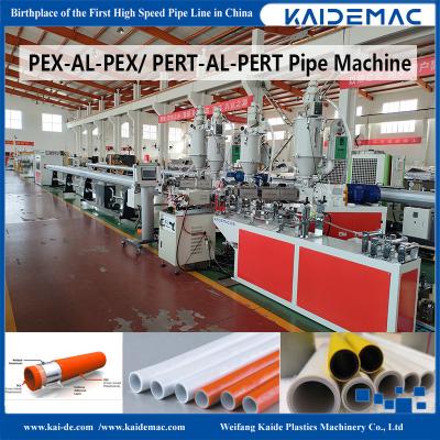 Cina Linea di produzione di tubi compositi PEX-AL-PEX / PERT-AL-PERT 16 - 63 mm di diametro in vendita