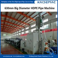 China 630mm HDPE Pipe Production Line / Automatic HDPE Pipe Making Machine for sale