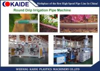 China Drip Irrigation Plastic Pipe Making Machine 40m/min For PE Drip Pipe for sale
