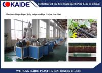 China Single Layer Drip Irrigation Pipe Production Line Round Type CE Approved for sale