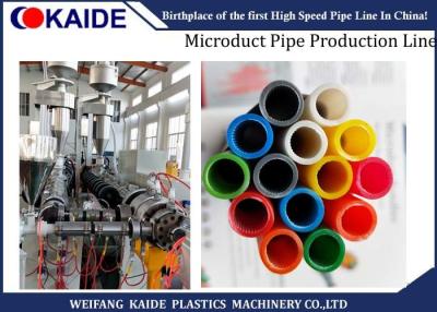 Cina Linea di produzione di plastica del tubo del centro del silicone dell'HDPE, linea di produzione ad alta velocità di Microduct in vendita