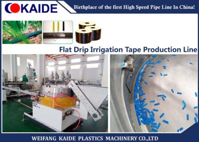 Cina Tipo piano linea di produzione del nastro dell'irrigazione a goccia 250m/Min con l'emettitore piano in vendita