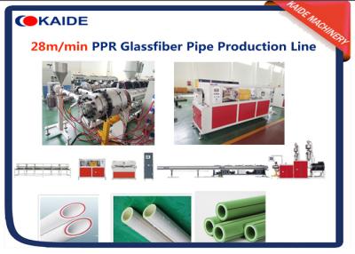 China De hoge Efficiënte PPR-Machine van de Pijpuitdrijving 3 Laag voor Vezel Versterkt PPR-Materiaal Te koop