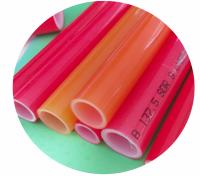 China Professional Plastic Pipe Extrusion Machine For 3 Layers EVOH / PERT Pipe for sale