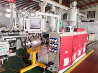 China Double / Single Wall PE Pipe Extrusion Machine 20mm Diameter for sale