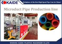 China Microduct Assembly & Sheating Plastic Pipe Extrusion Line For HDPE Micro Duct Pipeline for sale