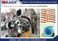 China Microduct Pipe Making 55m PE Pipe Production Line for sale