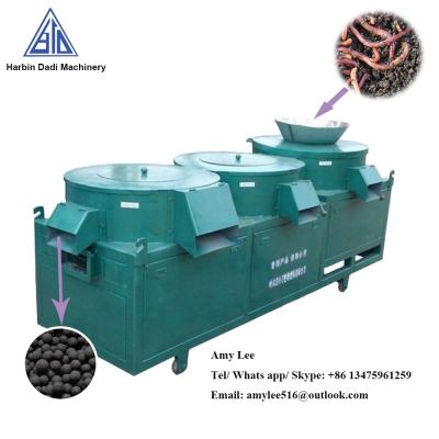 China 1 Ton/hour Ring die system Vermicompost organic fertilizer granule making machine for sale