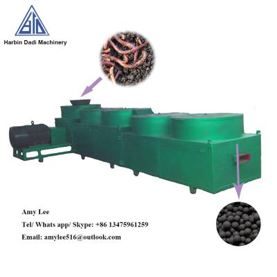 China 5 Ton/hour Ring die system Vermicompost organic fertilizer granule making machine for sale