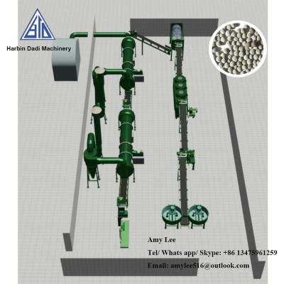 China KHL-700 Automatic Organic fertilizer production line/Small fertilizer machine plant for sale