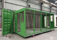 China 20ft Expandable Prefab Container House Single Double Room Modular Home for sale