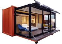 China 20ft Expandable Shipping Container House 20sqm Living Space Customizable for sale
