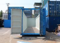 China 40ft Open Top Prefab Storage Container House 56sqm 28ton Payload for sale