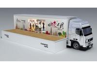 China Mobile Expandable 40ft Flat Pack Container House for Exhibition Custom Voltage for sale