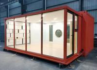 China 20FT Prefab Container House 15m2 with Tempered Bulletproof Window Customizable for sale