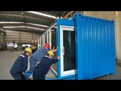 20 HC Luxury Expandable Shipping Container House Commercial