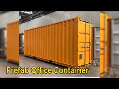 Galvanized Steel Prefab Office Container Portable Flexible Combination