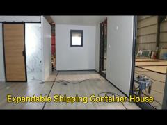 Luxury Expandable Shipping Container House 20 HC Prefabricated Reusable