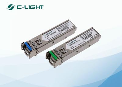 Cina ginepro compatibile ottico 100BX di SFP TX1310nm RX1550nm 40km del ricetrasmettitore di 155M BIDI in vendita