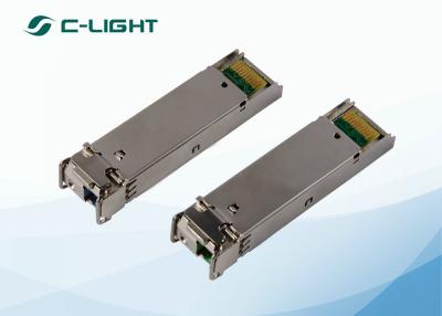 Cina 1000BX DOM ottici del ricetrasmettitore 1000M 1.25G DDM di Ethernet BIDI SFP in vendita